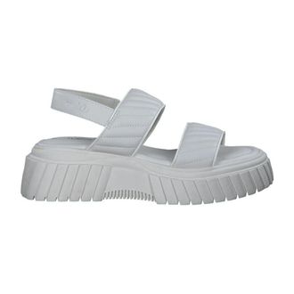 s.Oliver Flat Sandalen - - Shoes - Damen - Wei&szlig; - 38 EU