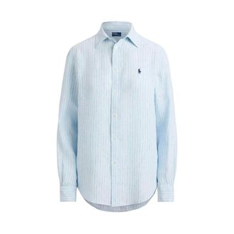 Polo Ralph Lauren Femme, Blouses et Chemises, Bleu, Taille: 46 FR Chemises