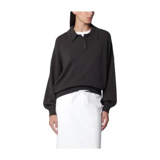 Lisa Yang Pull Etta - Femme - Tops - Noir - Taille: 36 FR