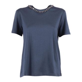 Max Mara Damen, Oberteile, Blau, MGr&ouml;&szlig;e