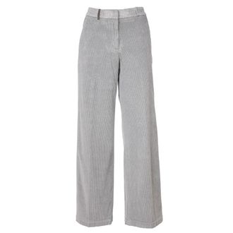 PESERICO 500-Linien Cordhose - - Trousers - Damen - Grau - S