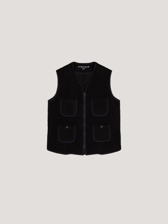 Circolo 1901 Teddy Wool gilet Nero 2010 / 50