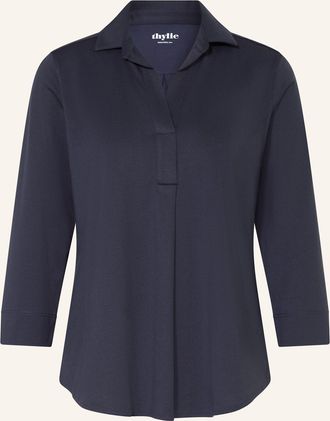 Thylie Thylie Blusenshirt Lola Mit 3/4-Arm blau