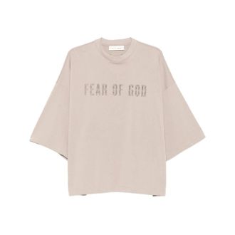 Fear of God Homme, Tops, Gris, Taille: L T-Chemises