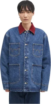 Icecream Icecream, Homme, Vestes, Bleu, Taille: L Veste de travail en denim