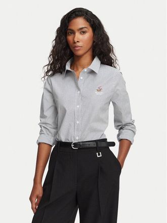 Beverly Hills Polo Club Hemd P-SS26W-SH0005 Dunkelblau Regular Fit