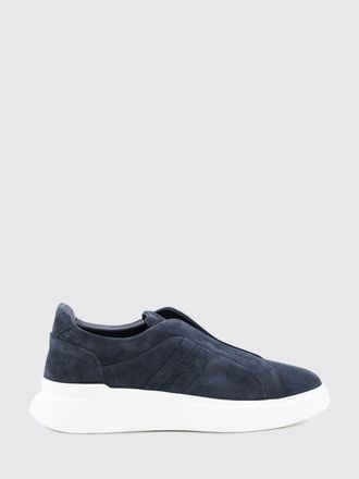 Hogan Baskets slip-on H580 en daim &agrave; semelle chunky