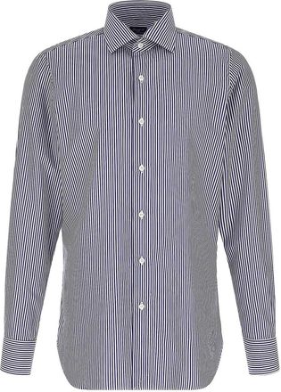 Finamore Chemise - Bleu