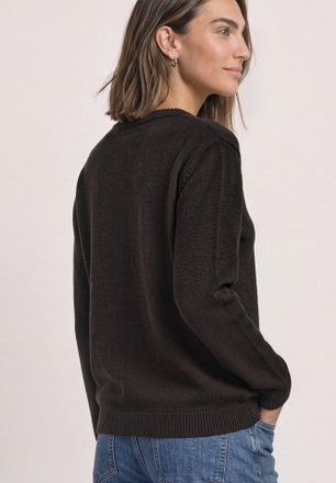 Street One Strickpullover mit U-Boot-Ausschnitt
