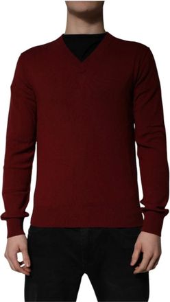Dolce & Gabbana Homme, Pulls, Brun, Taille: 4XL Pull ras du cou