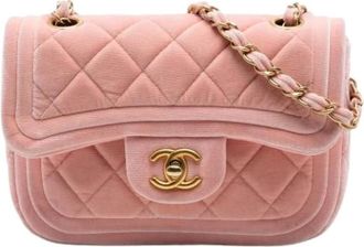 Chanel Sac bandouli&egrave;re vintage doccasion - Femme - Pre-owned - Rose - Taille: ONE Size
