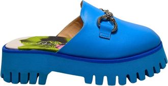John Richmond Femme, Chaussures, Bleu, Taille: 40 EU Mule &agrave; talon