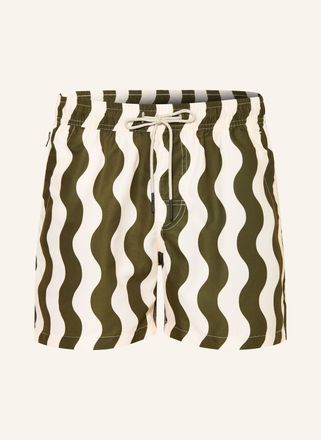 OAS Oas Badeshorts Forest Waver weiss