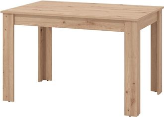 Vente-Unique Esstisch ausziehbar - 4 bis 6 Personen - Holzfarben hell - VENOLA