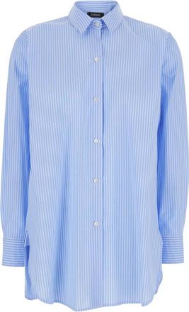 Pla&icirc;n Plain, Femme, Blouses et Chemises, Bleu, Taille: 38 FR Chemise ray&eacute;e