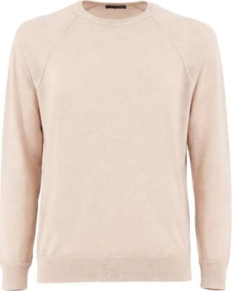 Drumohr Homme, Pulls, Blanc, Taille: 2XL Pull Ras du Cou