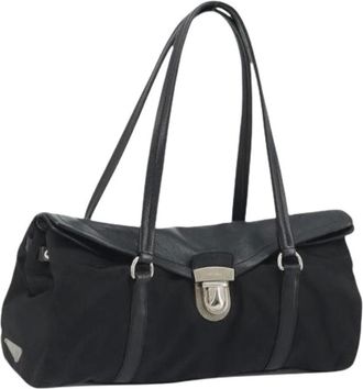 Prada Sac bandouli&egrave;re vintage pr&eacute;-poss&eacute;d&eacute; - Femme - Pre-owned - Noir - Taille: ONE Size