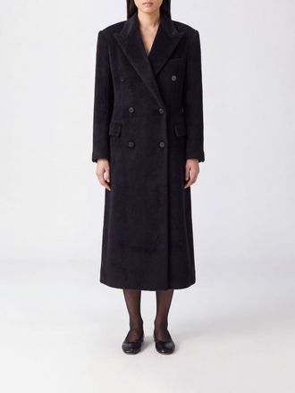 Tagliatore Manteau long crois&eacute; oversize en laine m&eacute;lang&eacute;e