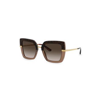 Dolce & Gabbana Femme, Accessoires, Brun, Taille: 52 MM Dg4373 325613 Lunettes de soleil