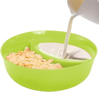 Generic Chip- und Dip-Schalen - geteilte Servierschale, elegantes Snackschalen-Set | Robustes Chipstablett mit separatem Dip-Bereich, perfekt für Chips, Nacho