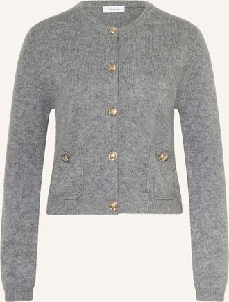 Darling Harbour Darling Harbour Strickjacke Aus Cashmere grau