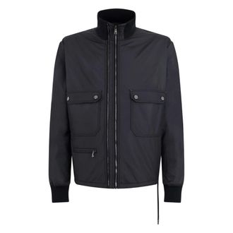 Dolce & Gabbana Bomberjacke mit Rei&szlig;verschluss und Taschen - - Jackets - Herren - Schwarzk - L