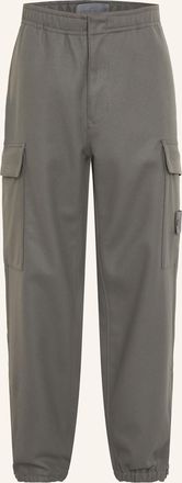 Stone Island Cargohose Ghost Aus Flanell grau