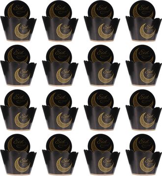 Pretyzoom Eid Party Cake Topper Und Dekorative Kuchenvorräte Für Muslimische Eid -Fitr Feier Stilvolle Wiederverwendbare Tortenaufsätze Für Kuchen Und Ramadan F