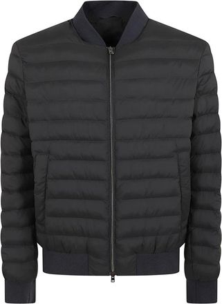Herno Homme, Vestes, Noir, Taille: L Veste Rembourr&eacute;e &agrave; Col Montant