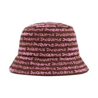 Jacquemus Bordado Bucket Hat - - Accessories - Damen - Braun - 56 CM