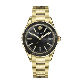 Versace Homme, Accessoires, Jaune, Taille: ONE Size Montre Automatique Hellenyium