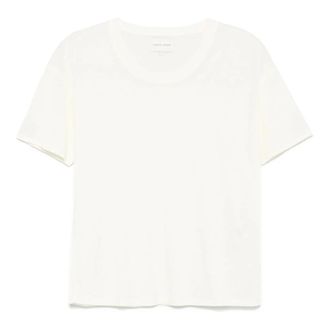 Loulou Studio Ezra Kurzarm-T-Shirt - - Tops - Damen - Beige - L