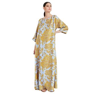 La DoubleJ Muumuu Kleid Rundhalsausschnitt - - Dresses - Damen - Mehrfarbig - XL