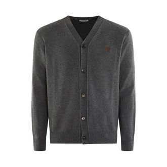Jacob Cohen Cardigan Lana Cashmere - - Knitwear - Herren - Grau - M