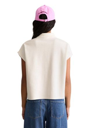 Marc O'Polo Denim Poloshirt &auml;rmellos wide aus Organic Cotton