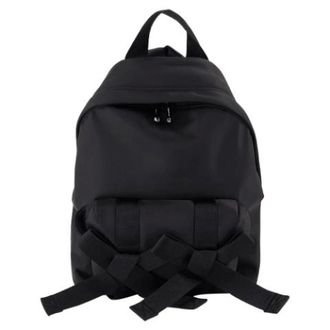 Simone Rocha Femme, Sacs, Noir, Taille: ONE Size Sac &agrave; dos utilitaire &agrave; et perles