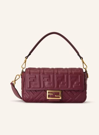 Fendi Schultertasche Baguette Medium rot