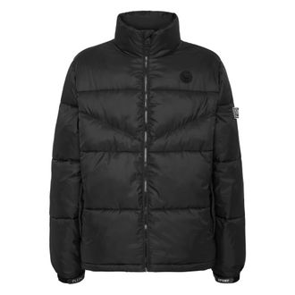 Plein Sport Homme, Vestes, Noir, Taille: 4XL Nylon Puffered Jacket
