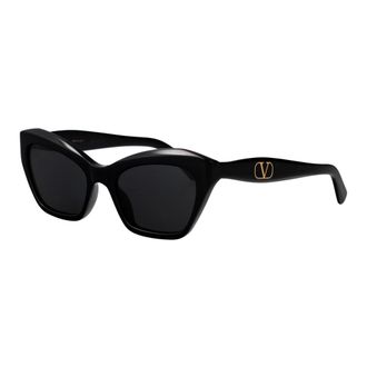 Valentino Garavani Femme, Accessoires, Noir, Taille: 52 MM Lunettes de soleil Vg0009S