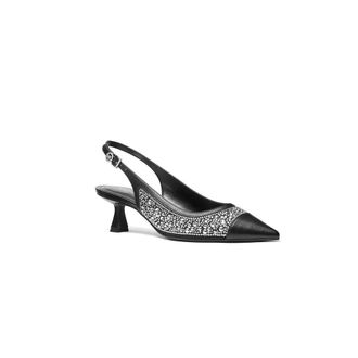 Michael Kors Femme, Chaussures, Noir, Taille: 37 EU Amali Kitten Pump