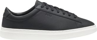 HUGO BOSS Homme, Chaussures, Noir, Taille: 40 EU Baskets Basses en Cuir