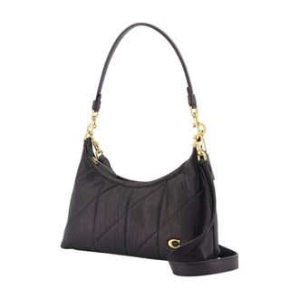 Coach Womens Juliet Shoulder Bag Black Cowhide