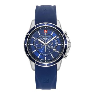 Swiss Alpine Military Homme, Accessoires, Bleu, Taille: ONE Size Montre Douglas