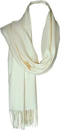 World of Shawls Pashmina - Femme - Ecru - Taille unique