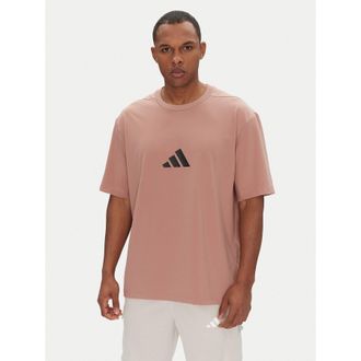 adidas T-Shirt Z.N.E. JC5480 Rosa Loose Fit