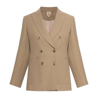 Max Mara Femme, Vestes, Beige, Taille: 38 FR GEL Blazer