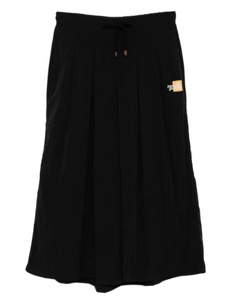 Fingercroxx pantalon à logo brodé - Noir