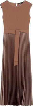 Max Mara Femme, Robes, Brun, Taille: 42 FR Samuele Midi Dress