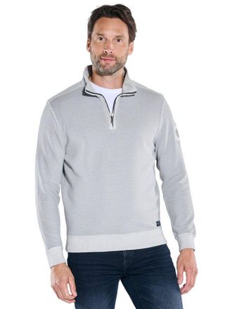 Engbers Sweatshirt Herren Sweatshirt in Satin-Warenqualit&auml;t, Hellgrau