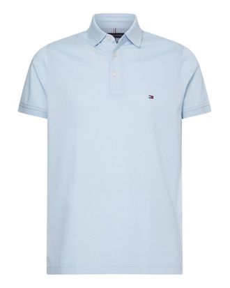Tommy Hilfiger Slim Fit Poloshirt 1985 mit Stretch und Flag-Stickerei, Slim Fit in
